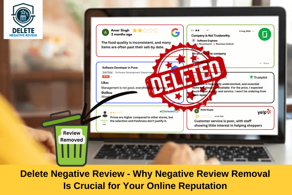 Delete Negative Review: Professional Negative Review Removal